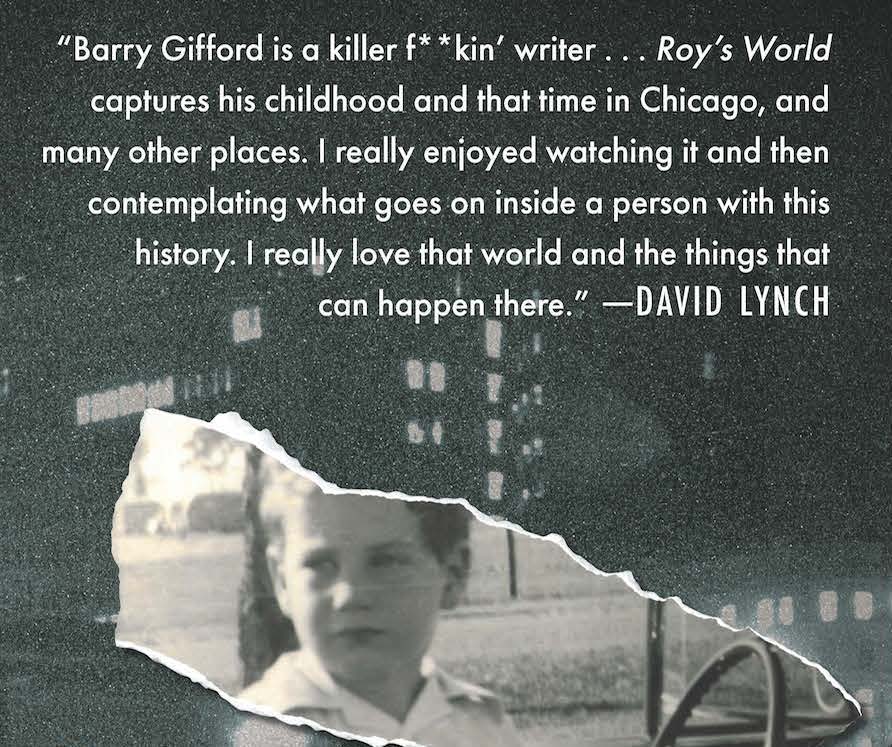 Rob Christopher on “Roy’s World: Barry Gifford’s Chicago” | Indie Outlook